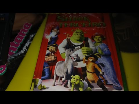 DVD Shrek Terceiro 2007 + Menu