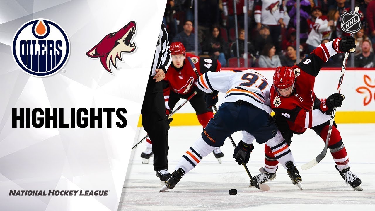 Аризона - Эдмонтон / NHL Highlights | Oilers @ Coyotes 11/24/19 - YouTube