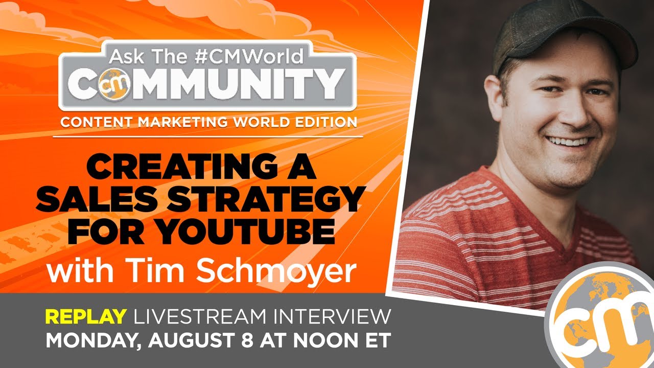 REPLAY: Creating a Sales Strategy for YouTube | Ask the #CMWorld ...