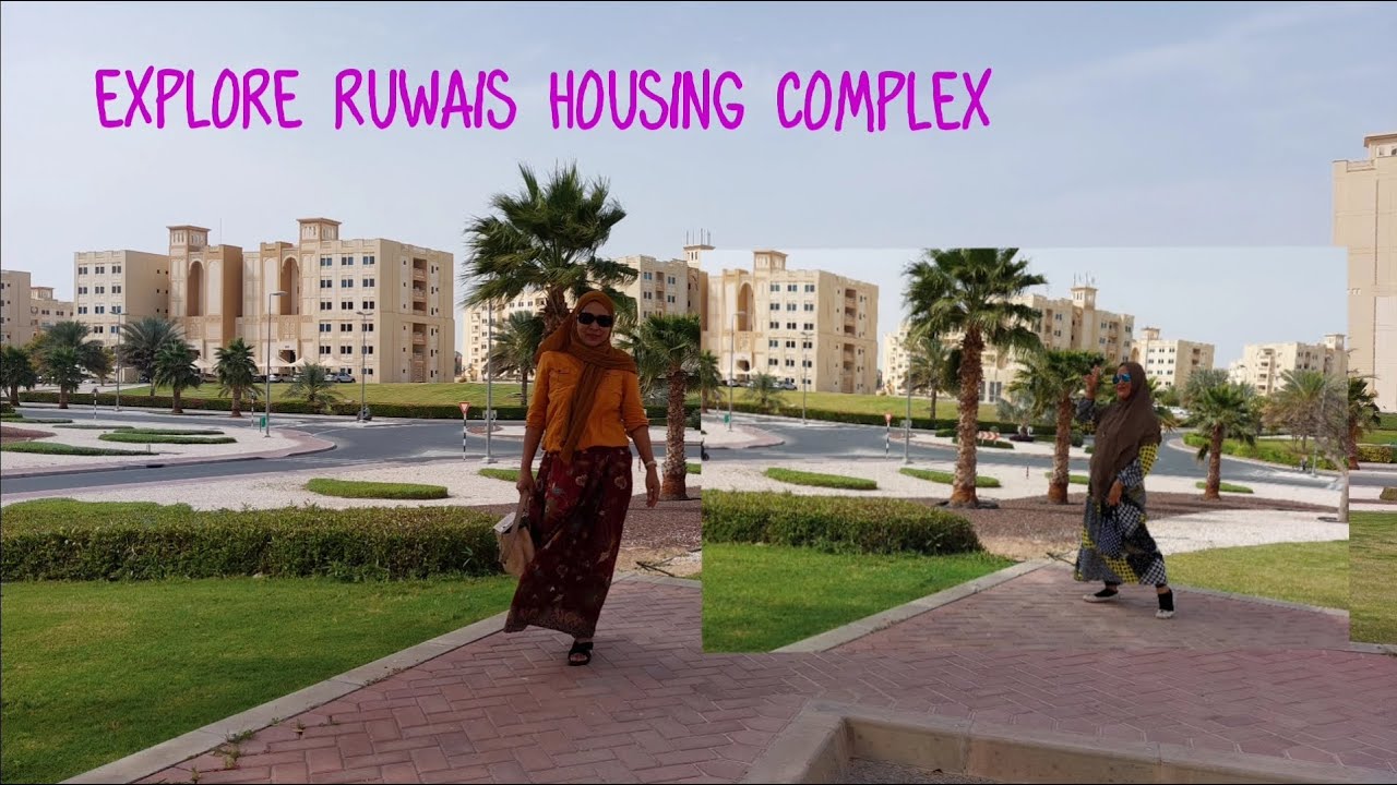 BELANJA KE BAQALA SAMBIL EXPLORE RUWAIS HOUSING COMPLEX - YouTube