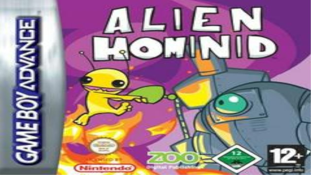 Alien Hominid GBA - JUEGO COMPLETO Español - YouTube