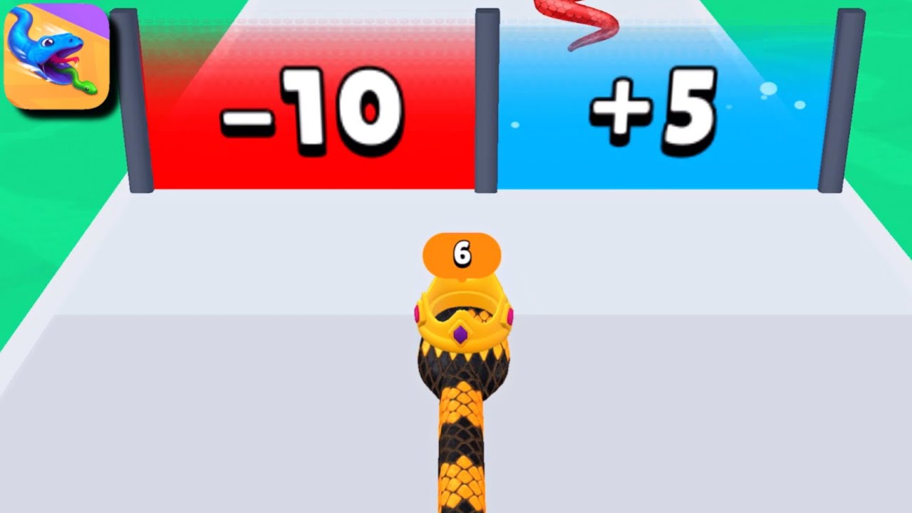 Snake Run Race🐍🏁 3d Running Gameplay Walkthrough Part - 14 (iOS ...