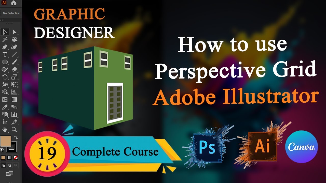 Adobe Illustrator Perspective Grid | How to use Perspective Grid ...
