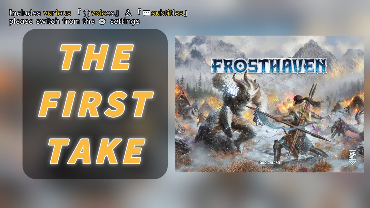 First Take Frosthaven | Up to 100 scenarios and 16 new characters! # ...