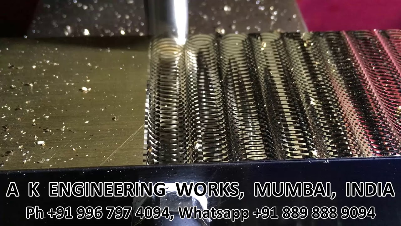 Diamond cutting Machine for Strips - YouTube