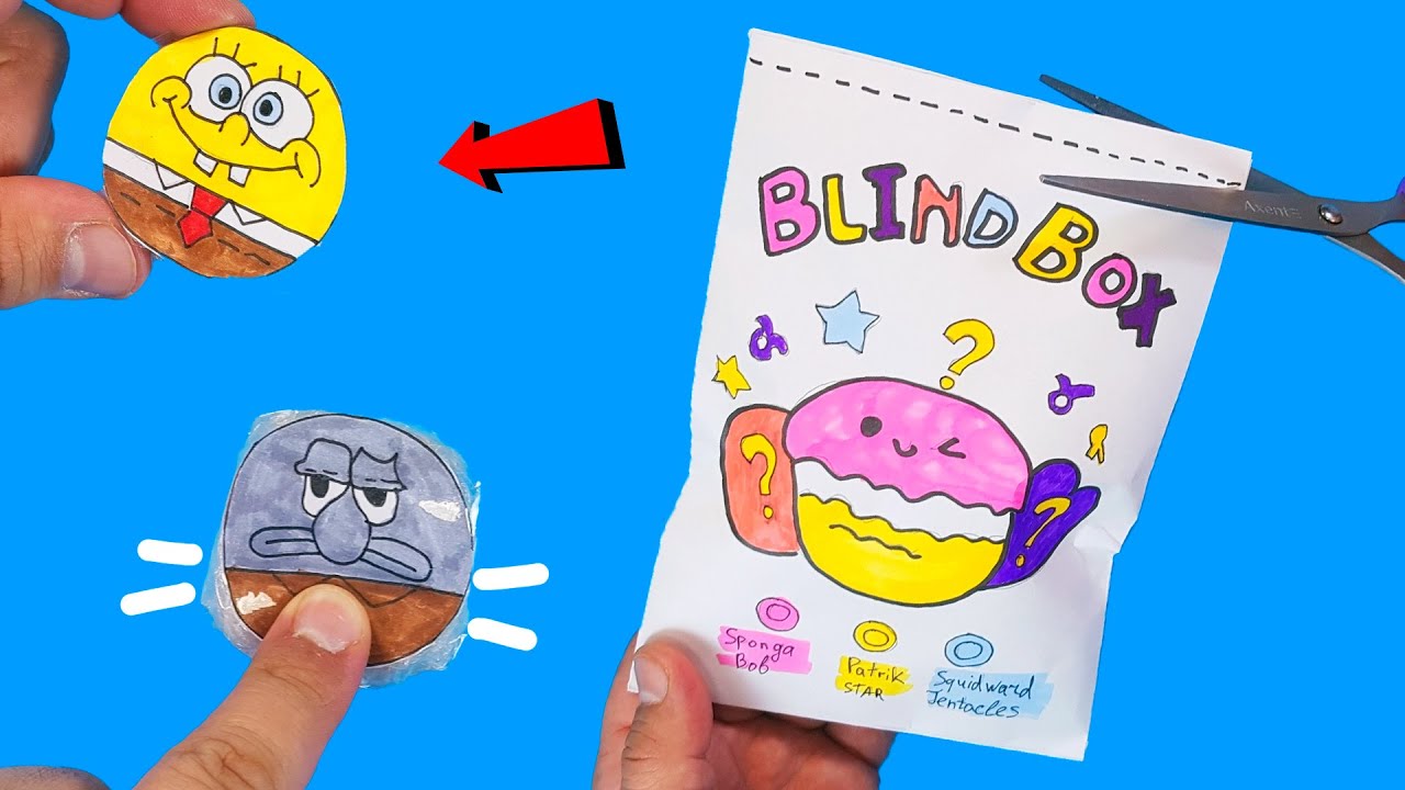 Paper Squishmallows Mystery Blind Bag Unboxing and DIY. Easy paper ...