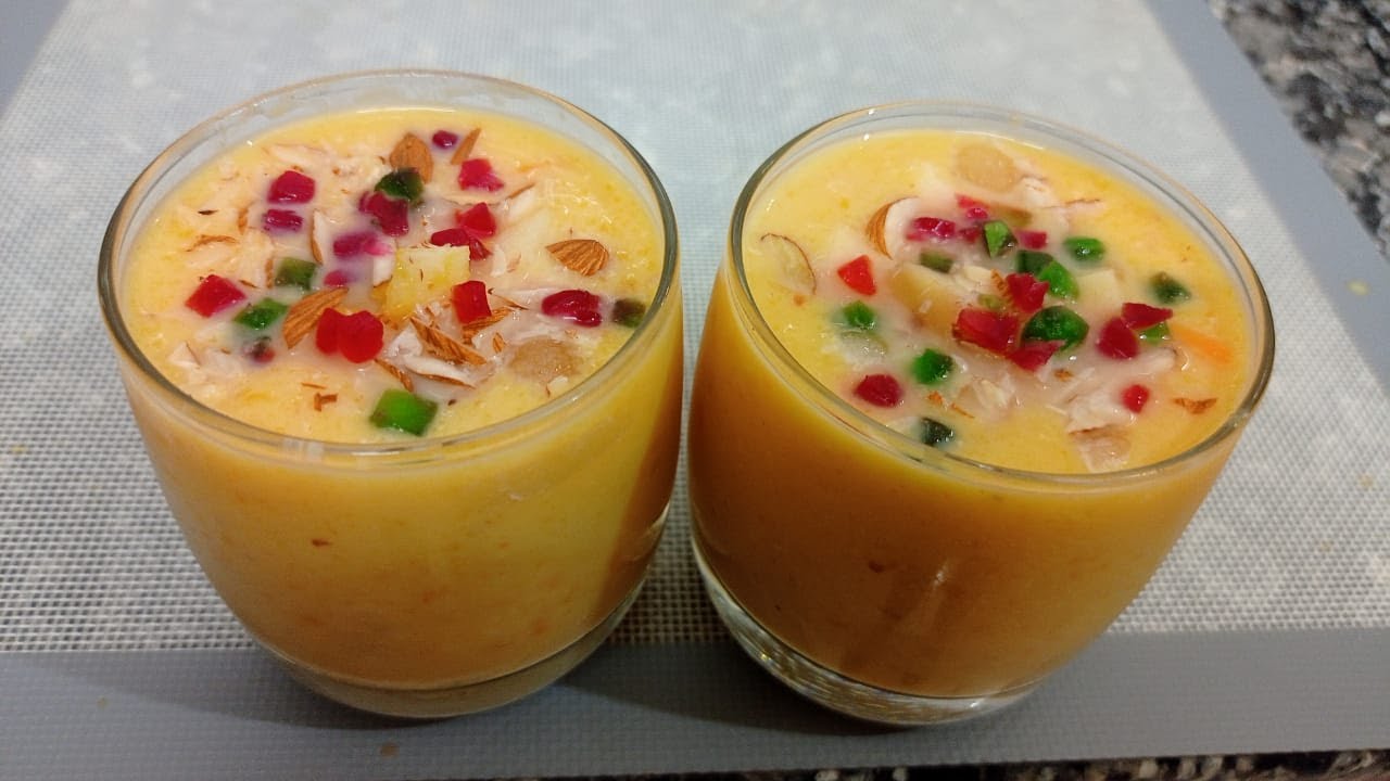 Delicious Mango Apple shake at home - Hygienic and easy to make recipe ...