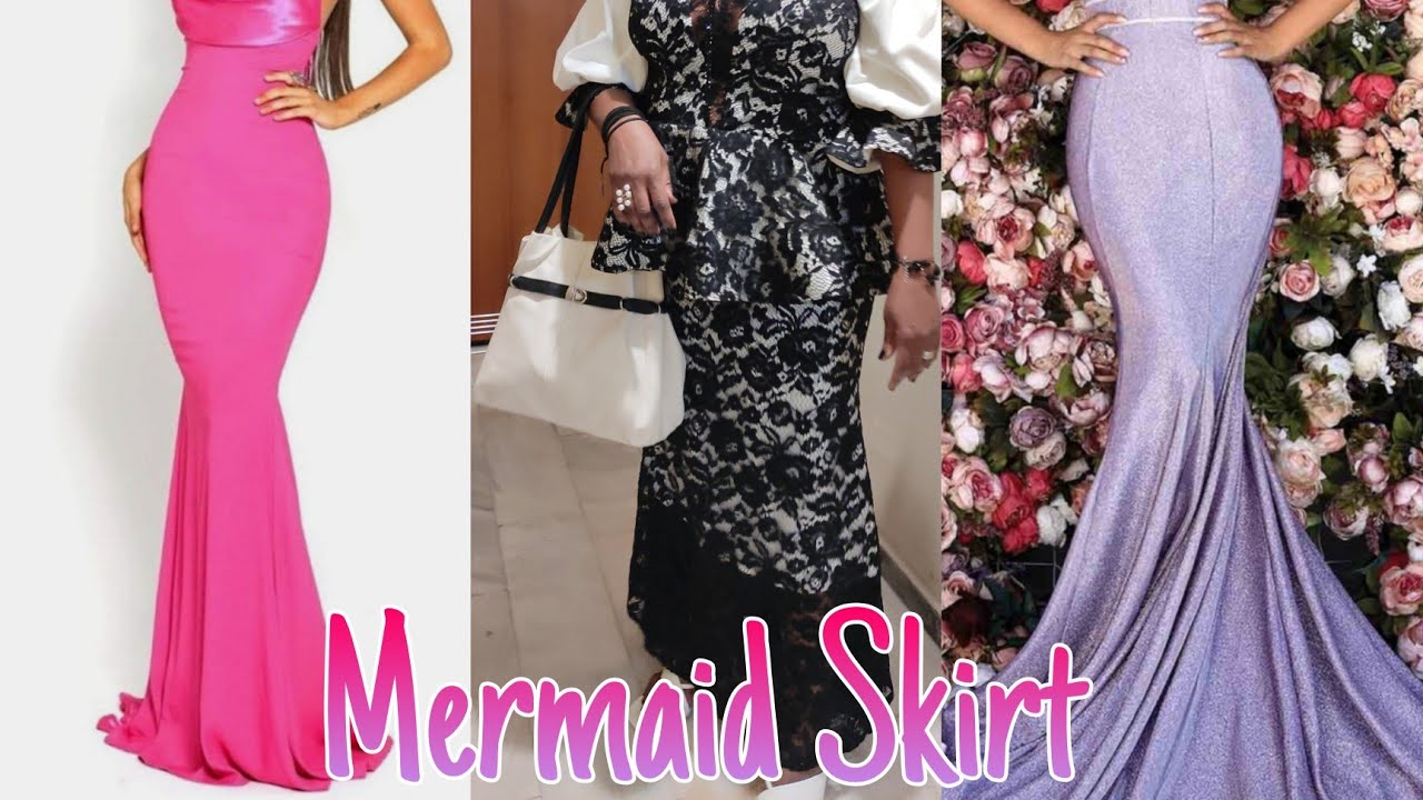 Mermaid Skirt Tutorial DIY - YouTube