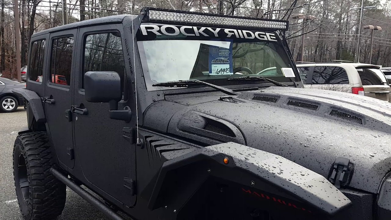 2018 Jeep Wrangler Unlimited Rocky Ridge Mad Rock Edition - YouTube