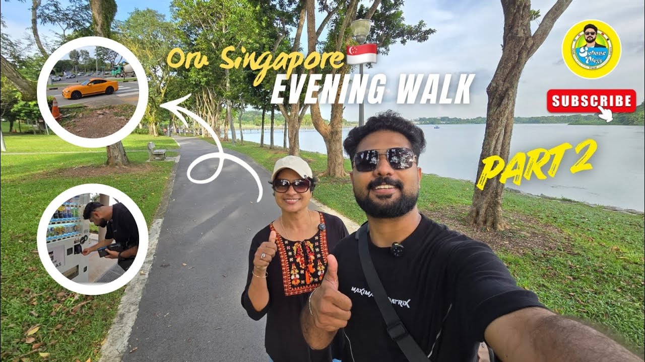 Oru Singapore 🇸🇬 Evening Walk | Part 2 | My Singapore Journey 🇸🇬 Vlog | #video #new #singapore ...