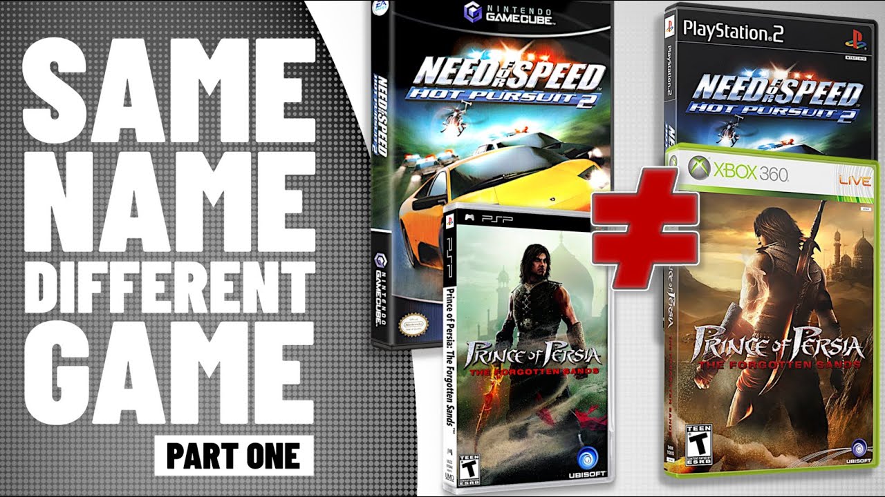Same Name Different Game - YouTube