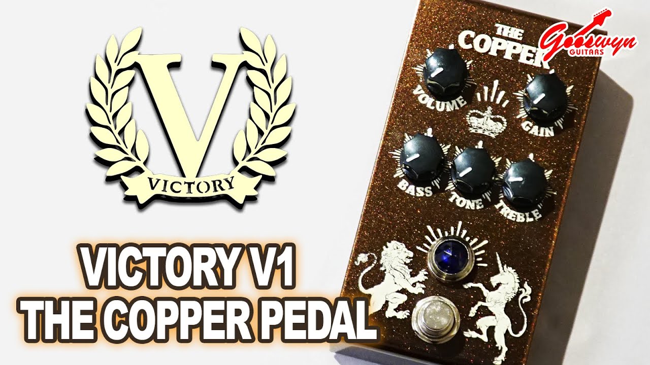 VICTORY V1 THE COPPER PEDAL | Sound Demo! - YouTube