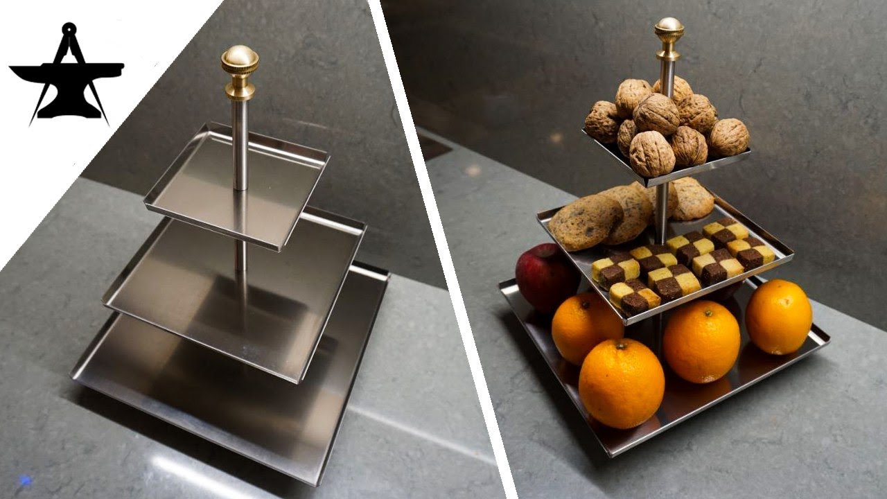 How to make a Christmas tree food display - YouTube