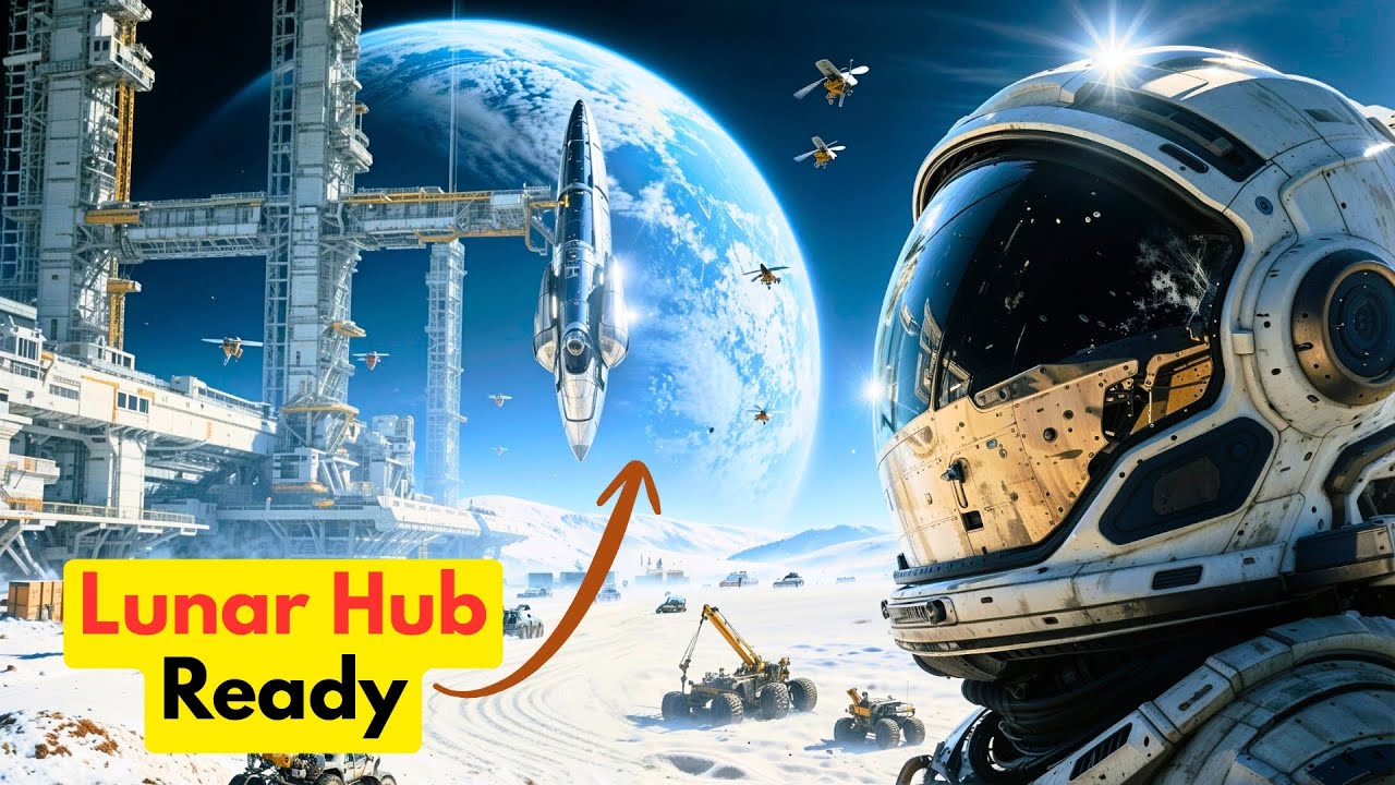 Transforming The Moon Into Humanity's First Space Hub | Midnight ...
