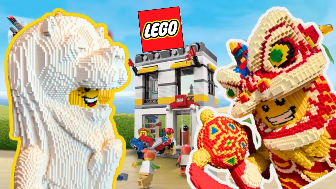 Visiting the 2nd Biggest Lego Store in South East Asia - YouTube