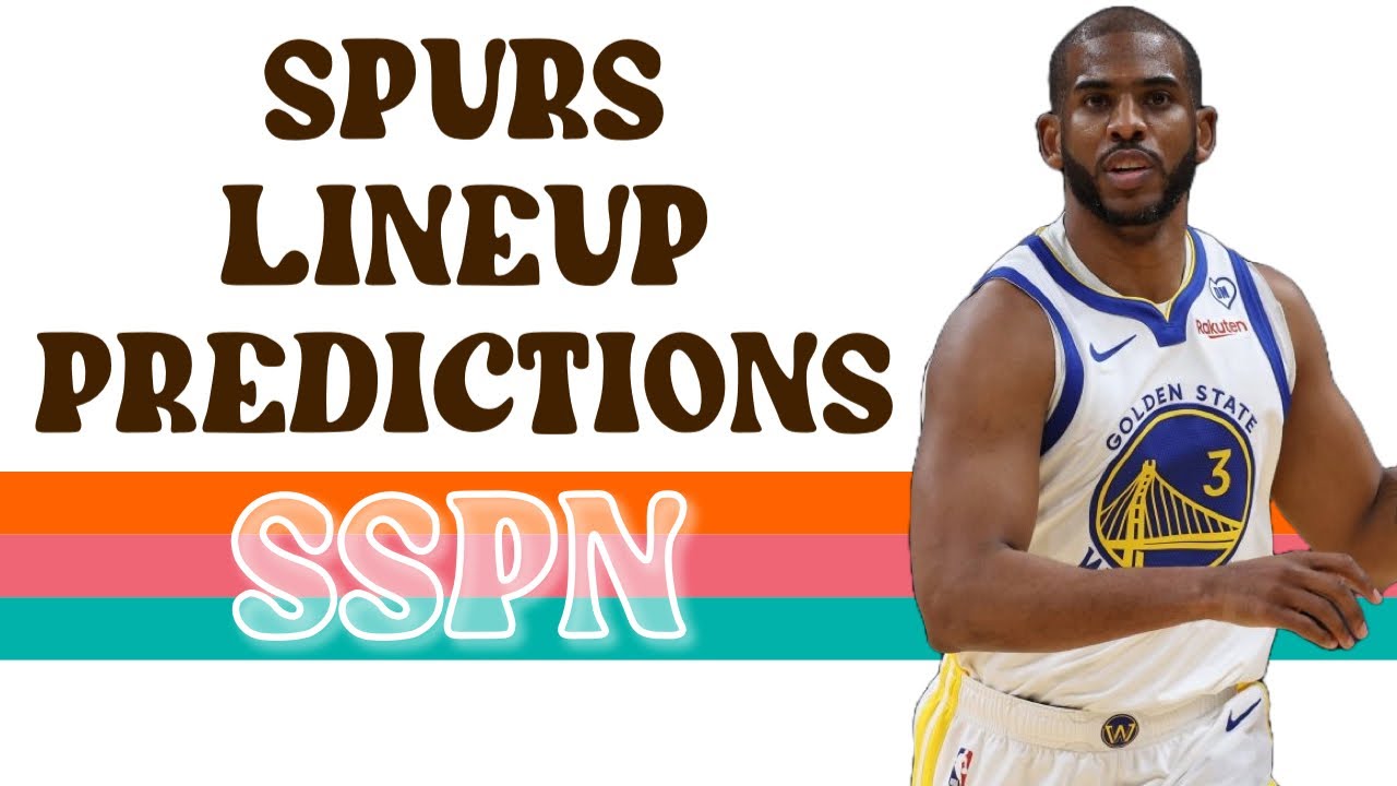 San Antonio Spurs Lineup Predictions | 2024-25 Season | SSPN Clips ...