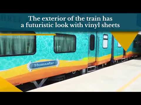 Humsafar Express, Facilities & New Features - YouTube
