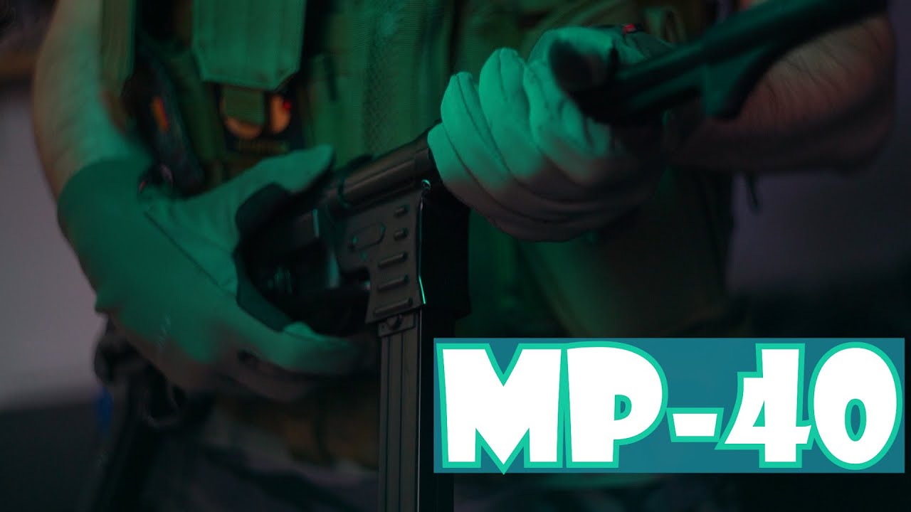 REVIEW MP 40 Airsoft gun - YouTube