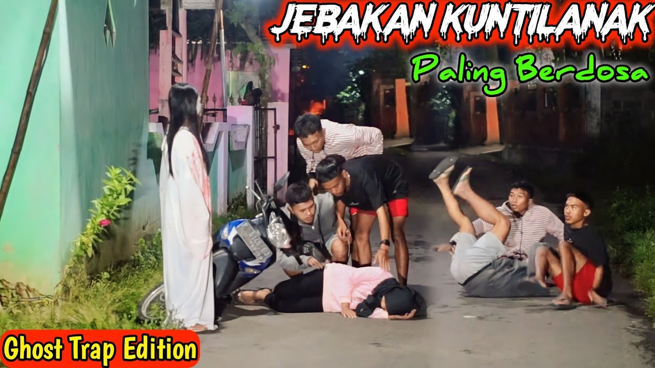 Jebakan Kuntilanak Paling Berdosa || Prank Terbaru Paling Lucu || Funny ...