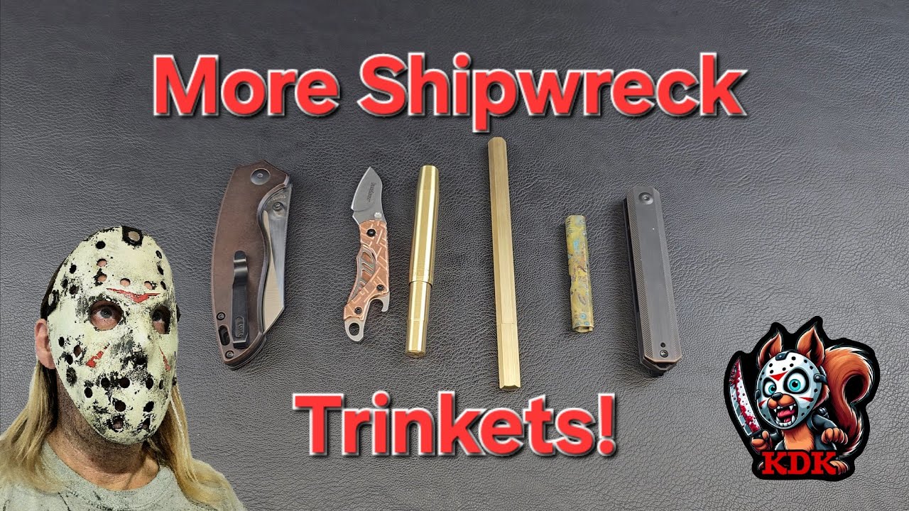 More Shipwreck Items! Kershaw Unboxing! - YouTube