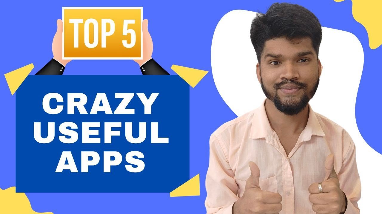 5 Crazy Apps | Top 5 Useful Apps for you | Technical Kachhua - YouTube