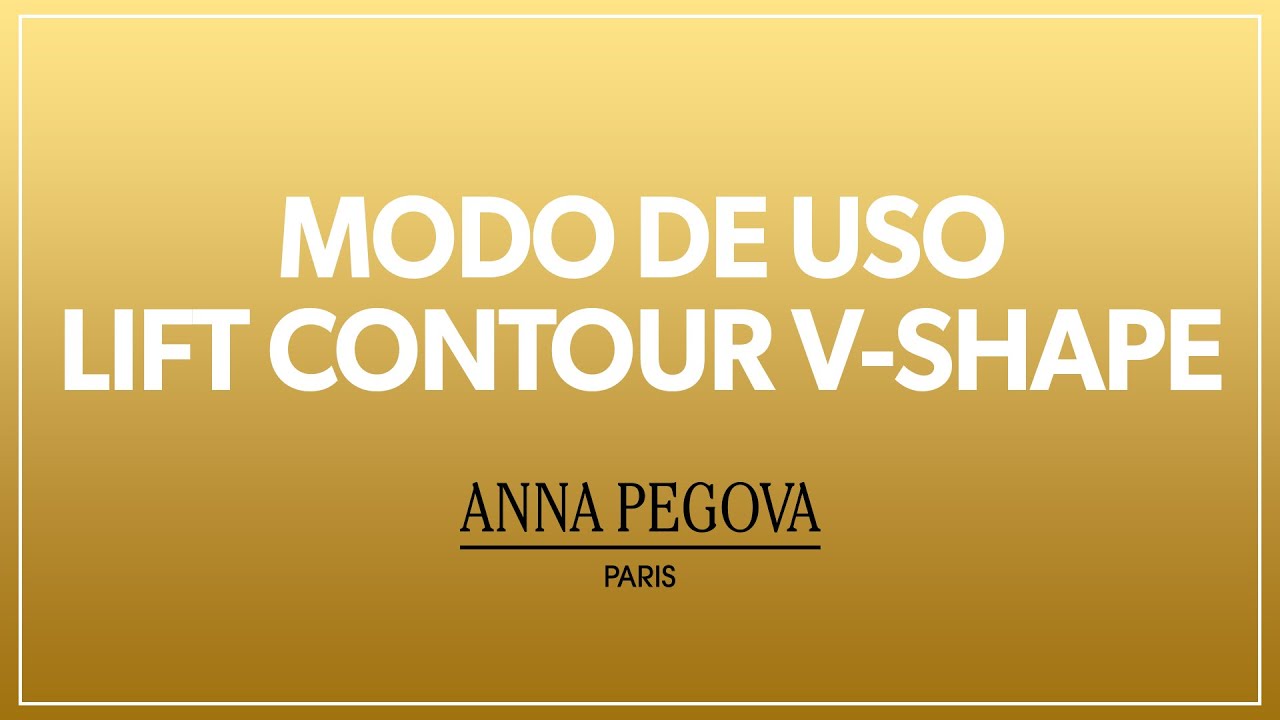 Lift Contour V-Shape - Modo de Uso - YouTube