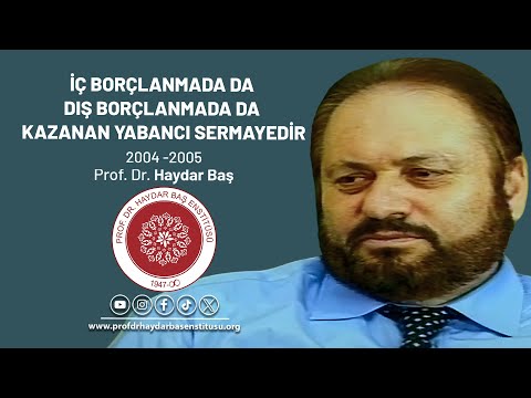 İç Borçlanmada da Dış Borçlanmada da Kazanan Yabancı Sermayedir / 2004 - 2005