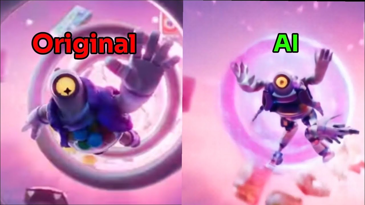 Brawl Stars Brawlentime Animation but made with AI ( CURSED ASF💀 ...