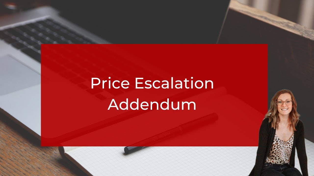 Price Escalation Addendum - YouTube