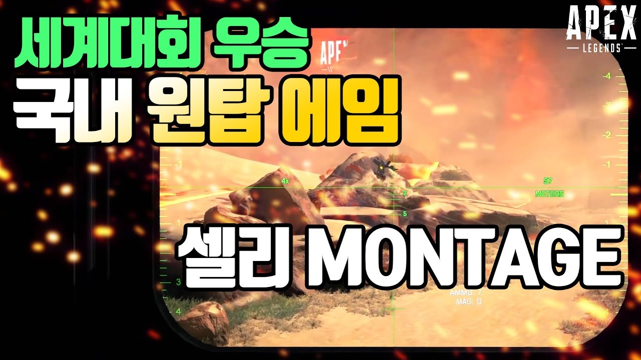 에이펙스 레전드 국내 원탑 '셀리' 매드무비｜Apex legends 'Selly' Montage - YouTube