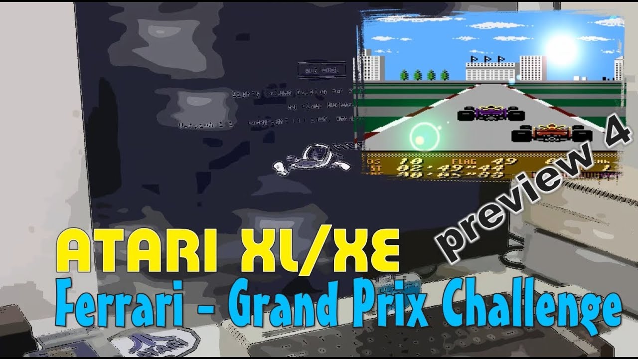 Atari XL/XE -=Ferrari - Grand Prix Challenge=- preview 4 - YouTube