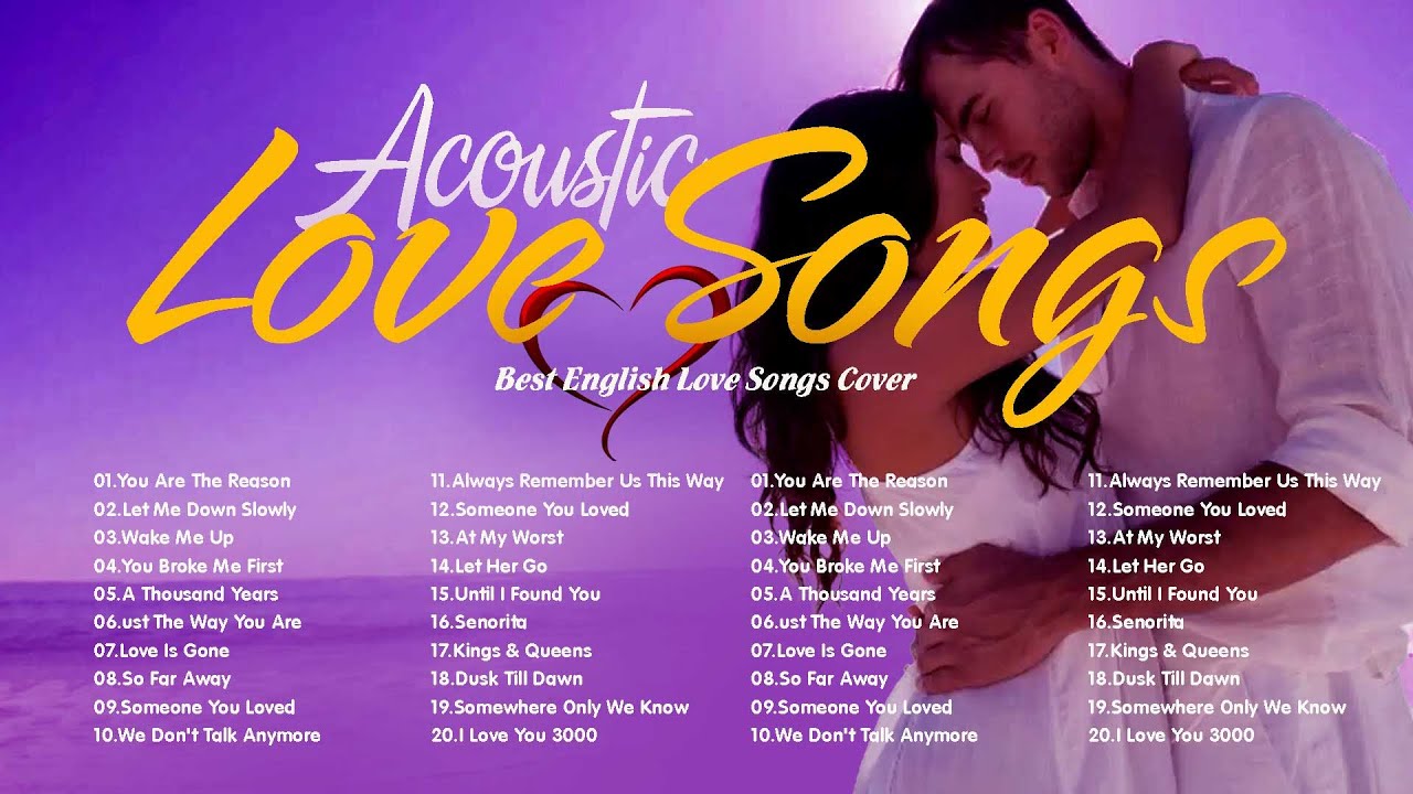 Acoustic Love Songs Cover 2023 - Best Acoustic Songs Ever Vol.3 - You ...