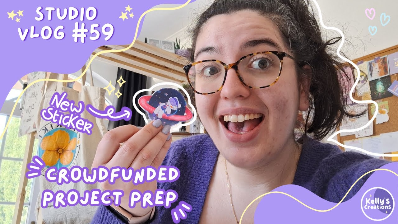 Crowdfunded Project Prep | Studio Vlog #59 - YouTube