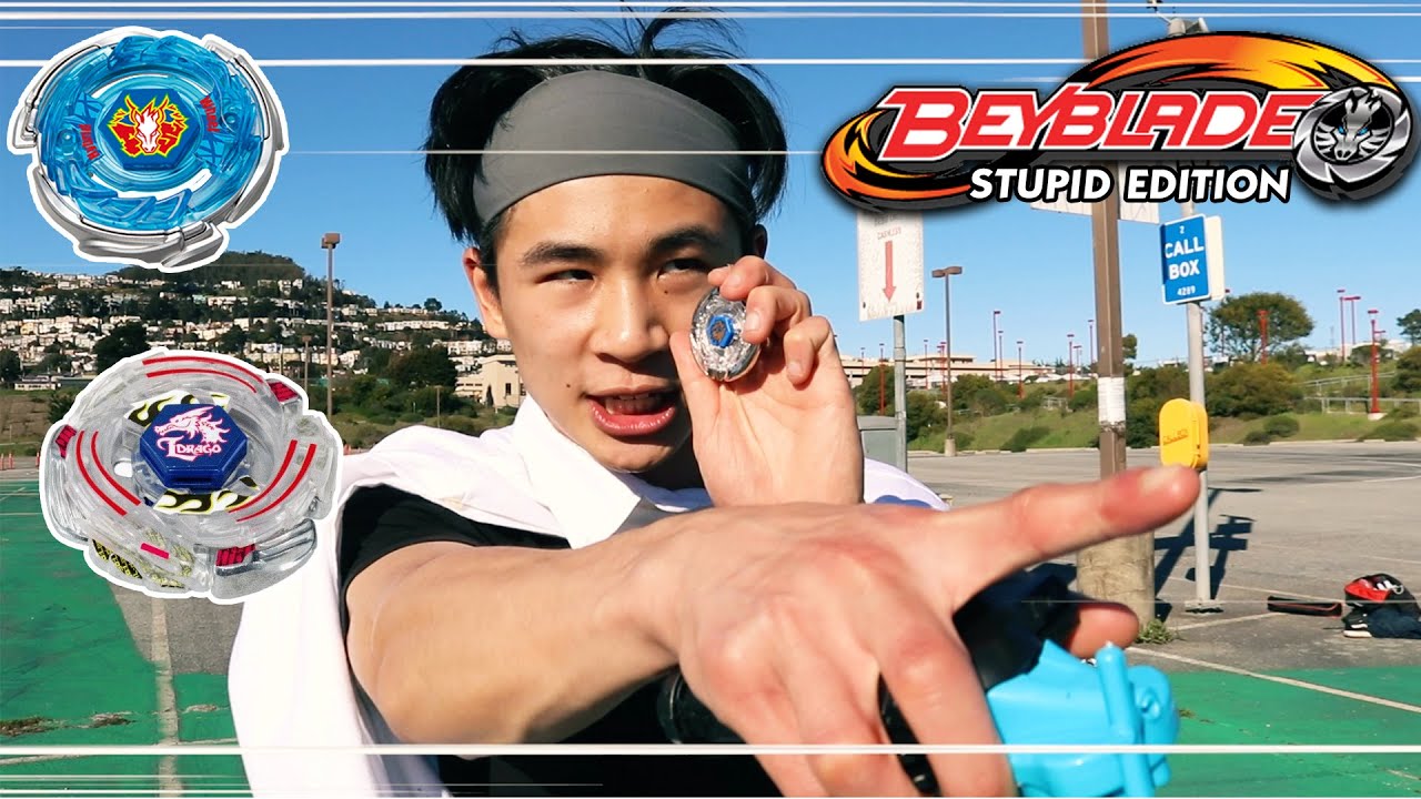 BEYBLADE IN REAL LIFE - YouTube
