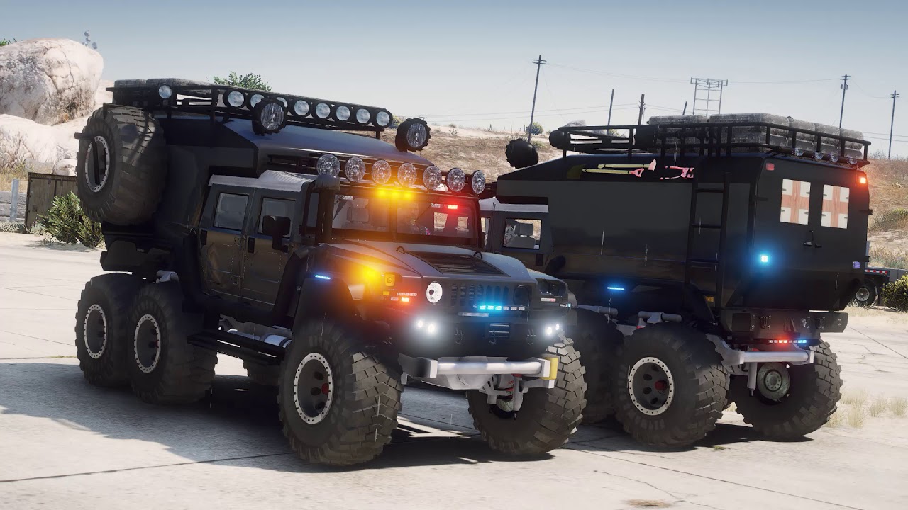 SWAT Hummer - YouTube