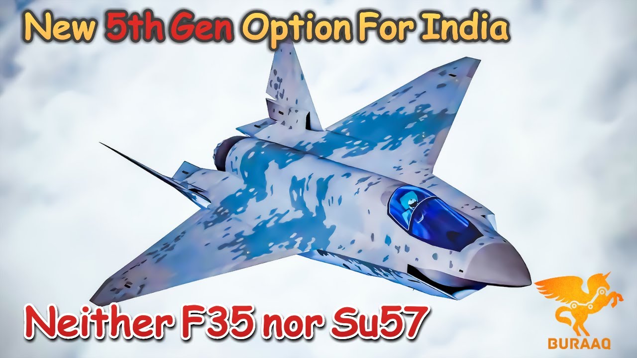 Su60 a new 5th Gen option For India Instead of F35 or Su57 - YouTube