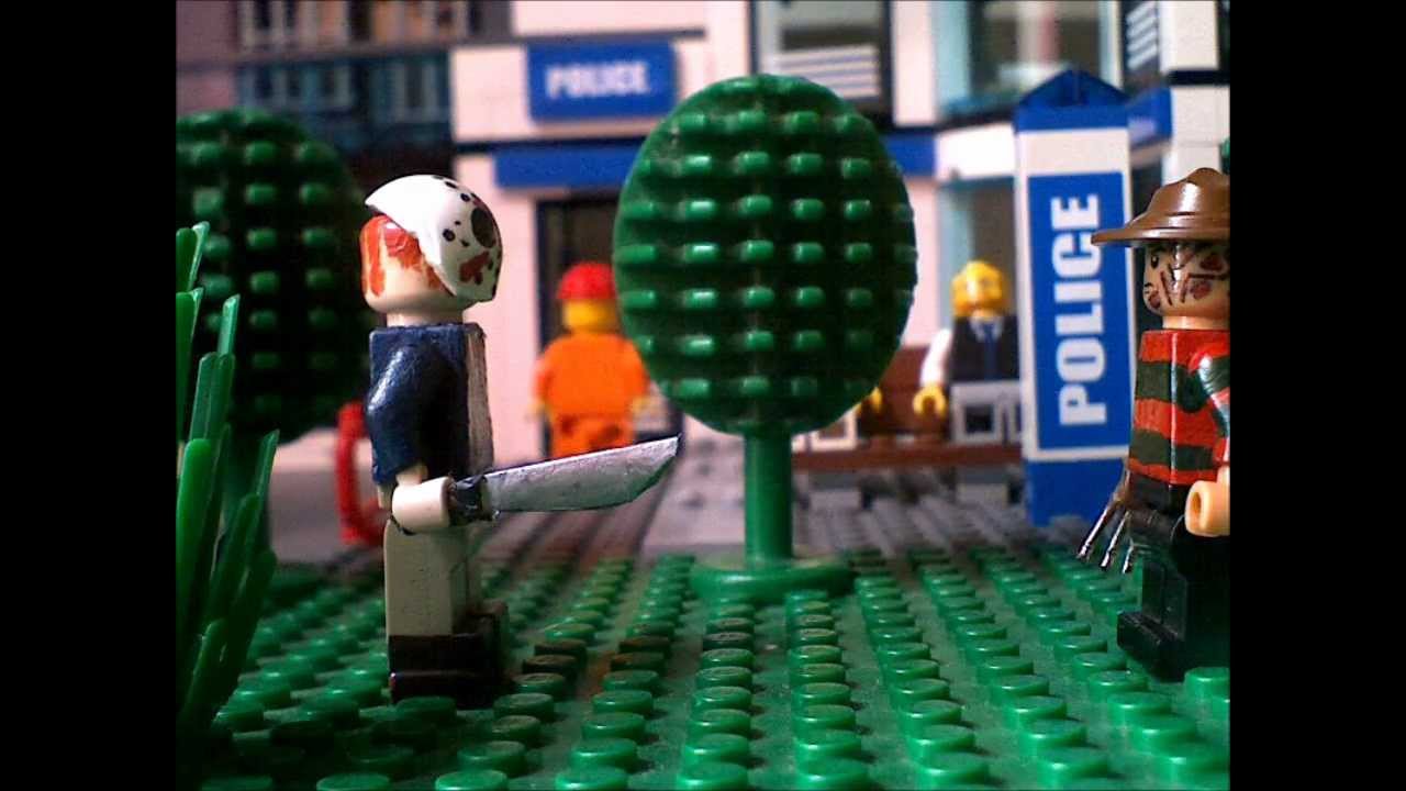 lego freddy vs. jason - YouTube