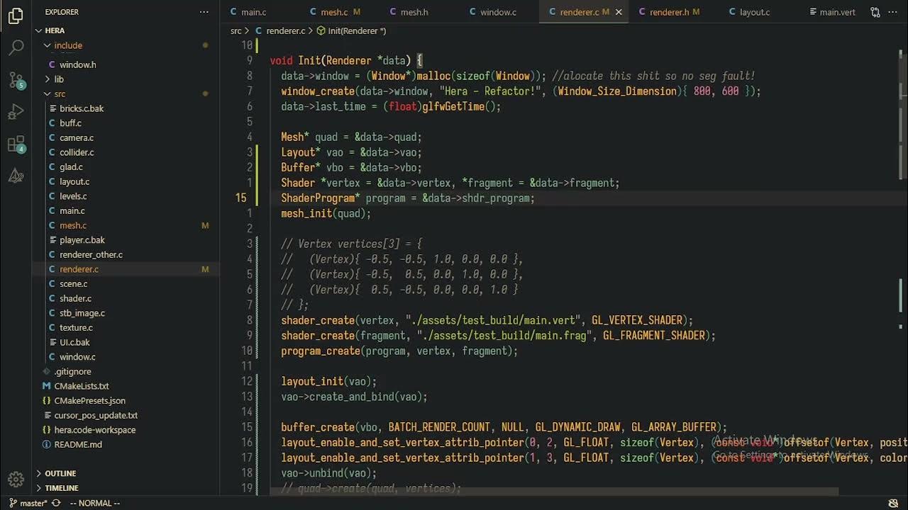 C game dev #3 - YouTube
