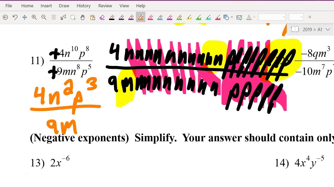 Accelerated Math 7 Period A1 Chapter 4 Review - YouTube