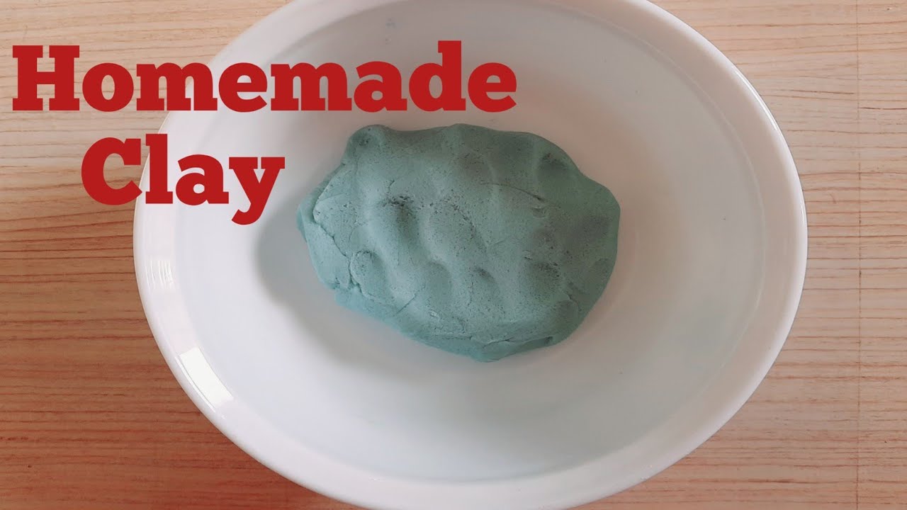 How To Make Clay At Home || Homemade Clay - YouTube