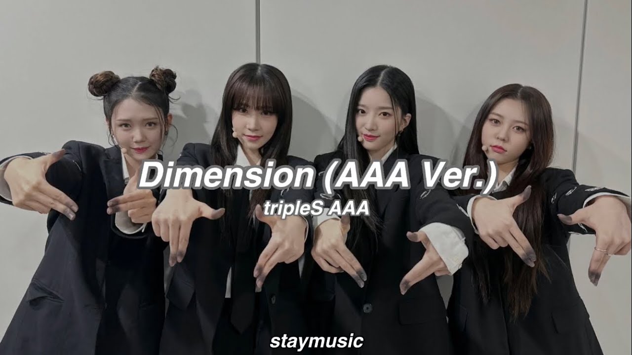 tripleS AAA - Dimension (AAA Ver.) (Tradução/Legendado) - YouTube