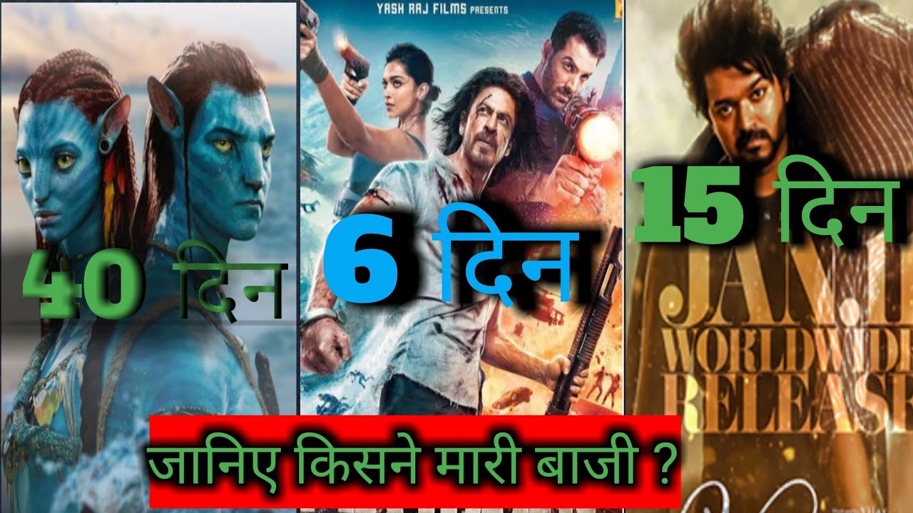 Pathan | Varisu , Avatar box office collection | Pathaan | Avatar ...