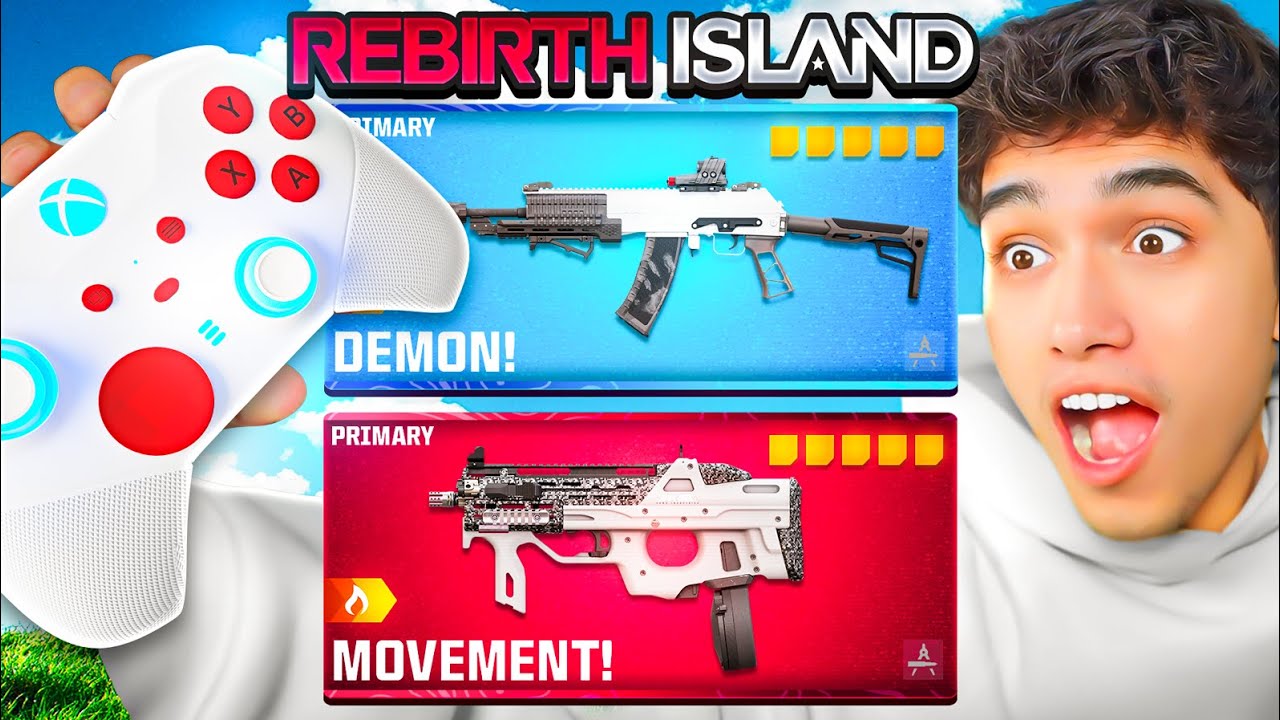 using INSANE CONTROLLERS on Rebirth Island - YouTube