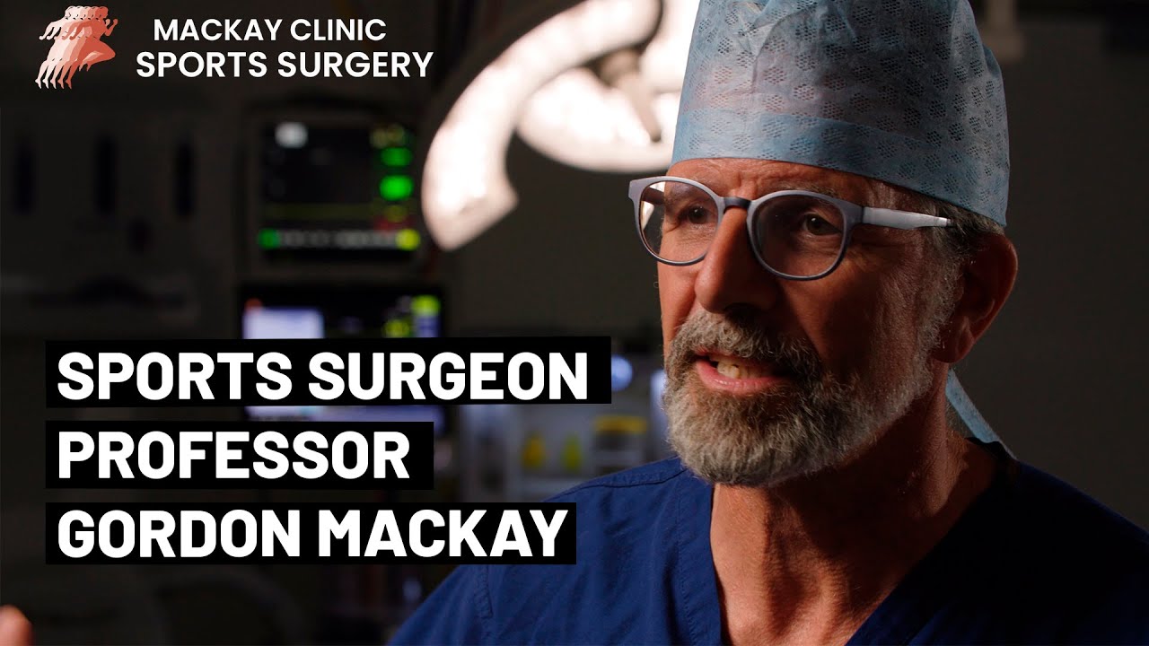 Sports Surgeon Professor Gordon Mackay - YouTube