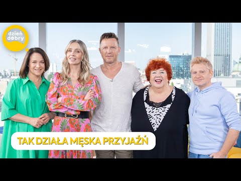 O MĘSKIEJ PRZYJAŹNI. Katarzyna Miller, Wojciech Błach, Artur Pontek, Marcin Meller | Dzień Dobry TVN