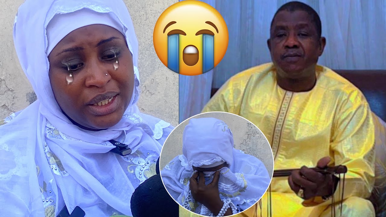 😭sama Pape nakh nanio mba deme les Chaud larme filles de Thierno Bambado inconsolable devant sa ...