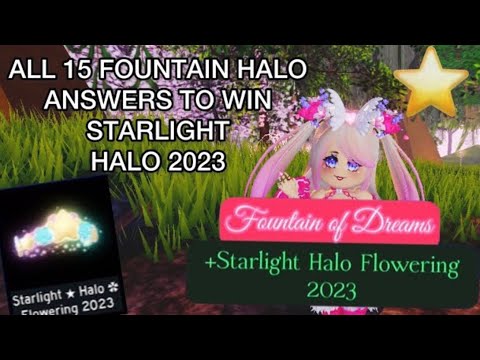 How to Win the Brand New Starlight Halo! All 15 Story Answers! Royale ...