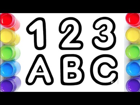 Learn 123 & ABC with India Flag Colors 🇮🇳 | Abcd | 123 | 123 numbers ...
