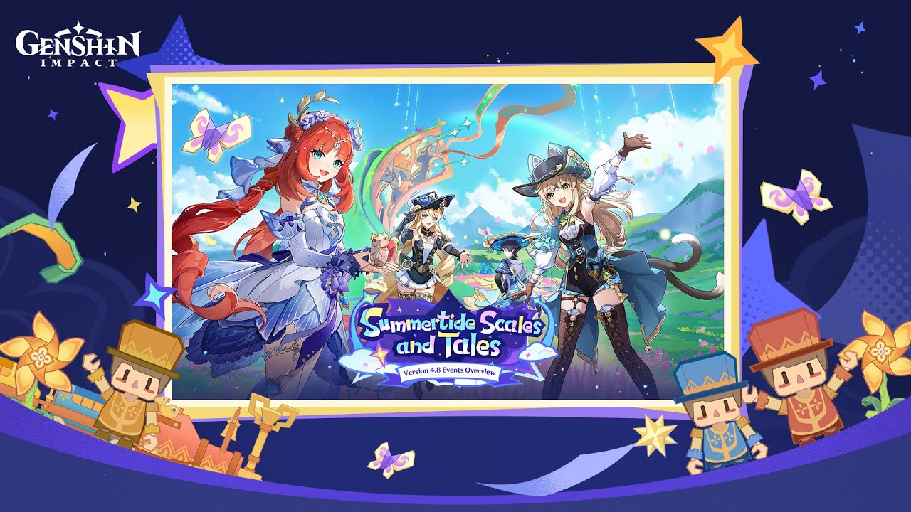 Version 4.8 "Summertide Scales and Tales" Events Overview | Genshin ...