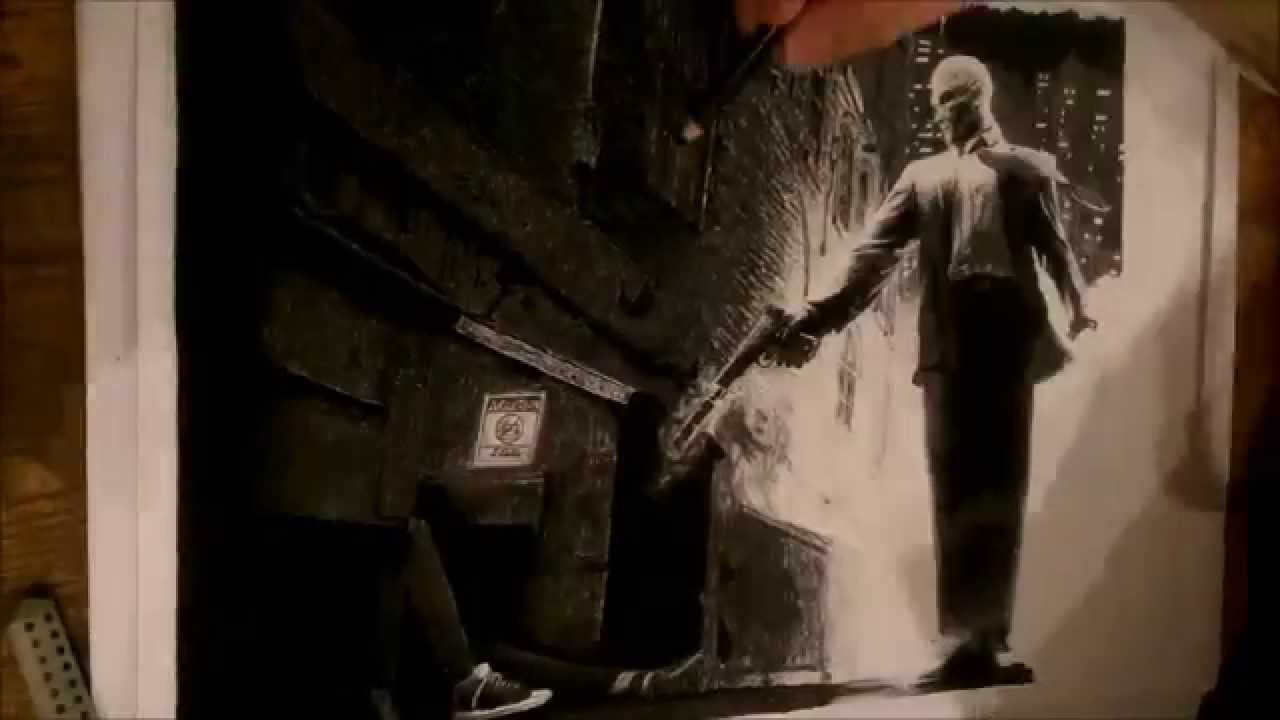 Drawing Hitman by Rene Knap - YouTube